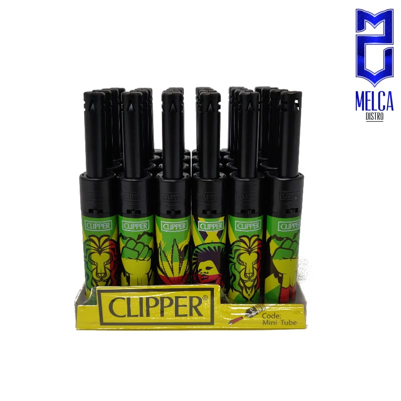 Clipper Lighter Minitube Jamaica 24 Units